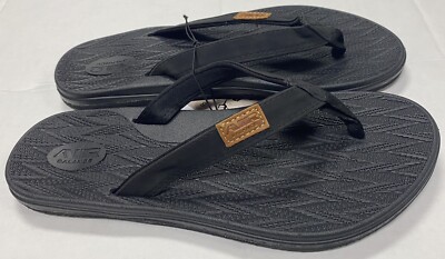 Air Balance Black Women's 7 8 9 10 11 Flip Flops Sandals Surf Beach | eBay