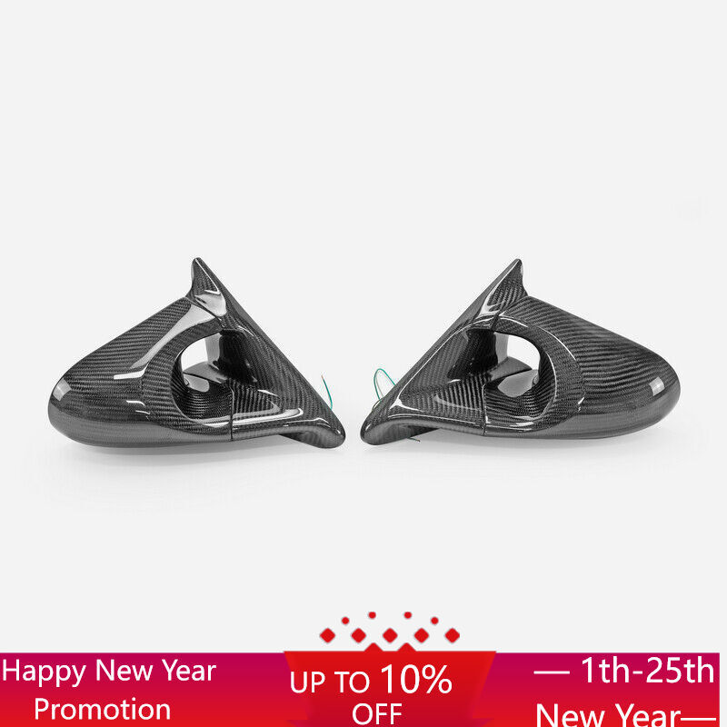 For Mazda FC3S RX7 (LHD) Carbon Fiber Rearview Side Mirror Replacement ...