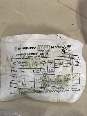 AYP2/0 Burndy Hyplug NIB | eBay