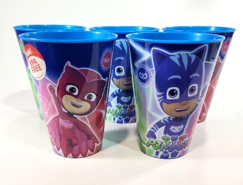 DISNEY ZAK DESIGNS PJ MASKS DRINKING CUPS X 5 | eBay