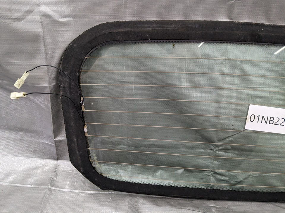 99-05 MAZDA MIATA Rear Soft Top Glass W/ Defrost Glass Only 1999-2005 ...