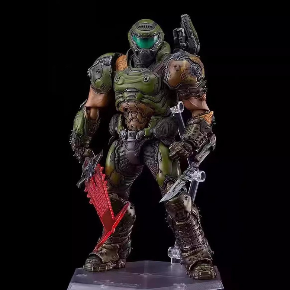 Figma SP-140 Doom Slayer Action Figure Movable Figurine Collection ...