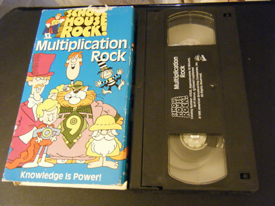 Schoolhouse Rock - Multiplication Rock (VHS, 1995) 760894702335| eBay