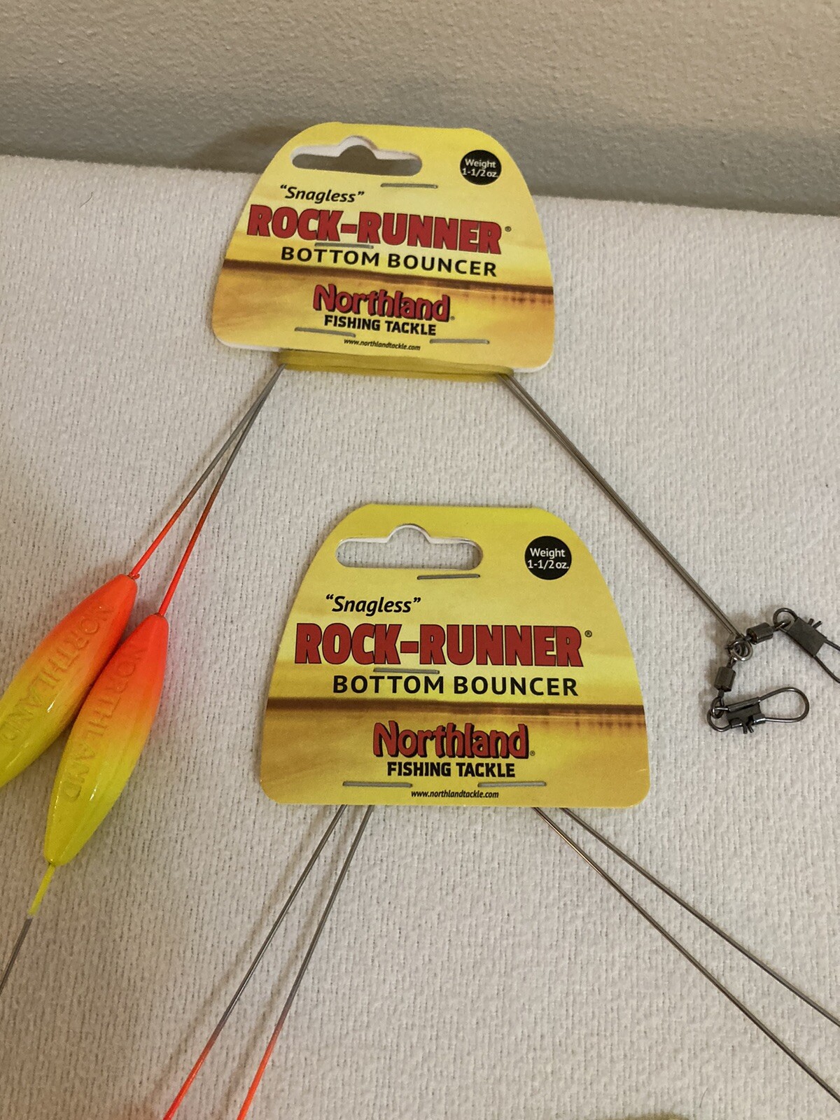 Lot of 42 New “Snagless" Rock-Runner Bottom Bouncers - Northland ...