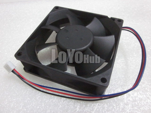 DELTA 8CM double ball bearing fan 8025 12V 0.41A AFB0812VH -BF00 F00 3 ...
