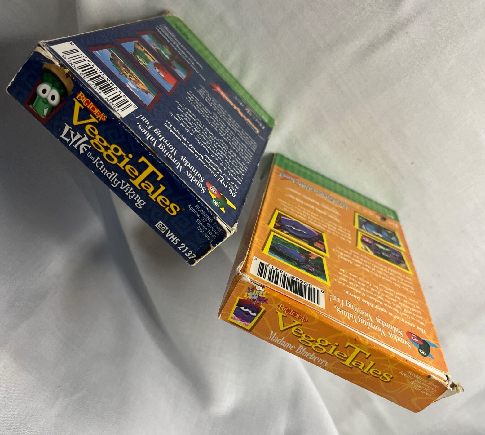 VeggieTales VHS Lot of 2 - BIG IDEA VHS TAPES | eBay