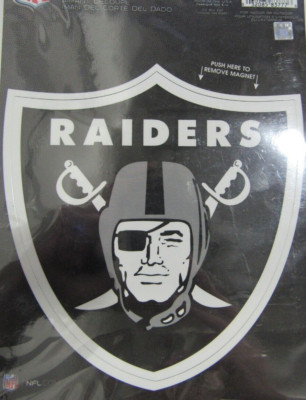NFL Las Vegas Raiders 6 inch Auto Magnet Die-Cut by WinCraft | eBay