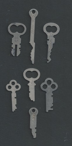 Vintage NCR Key Lot of 7 | eBay