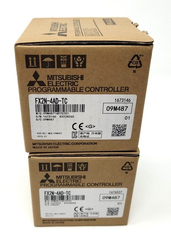 1PC New Mitsubishi FX2N-4AD-TC Programmable Logic Controller Module In ...
