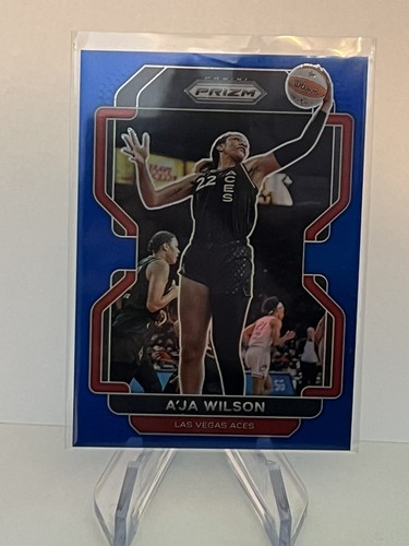 2022 Panini Prizm WNBA - Blue Prizm #39 A'ja Wilson /149 for sale ...
