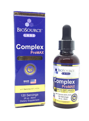 BioSource Labs Complex ProMAX Premium Diet Drops Advanced Diet Support ...