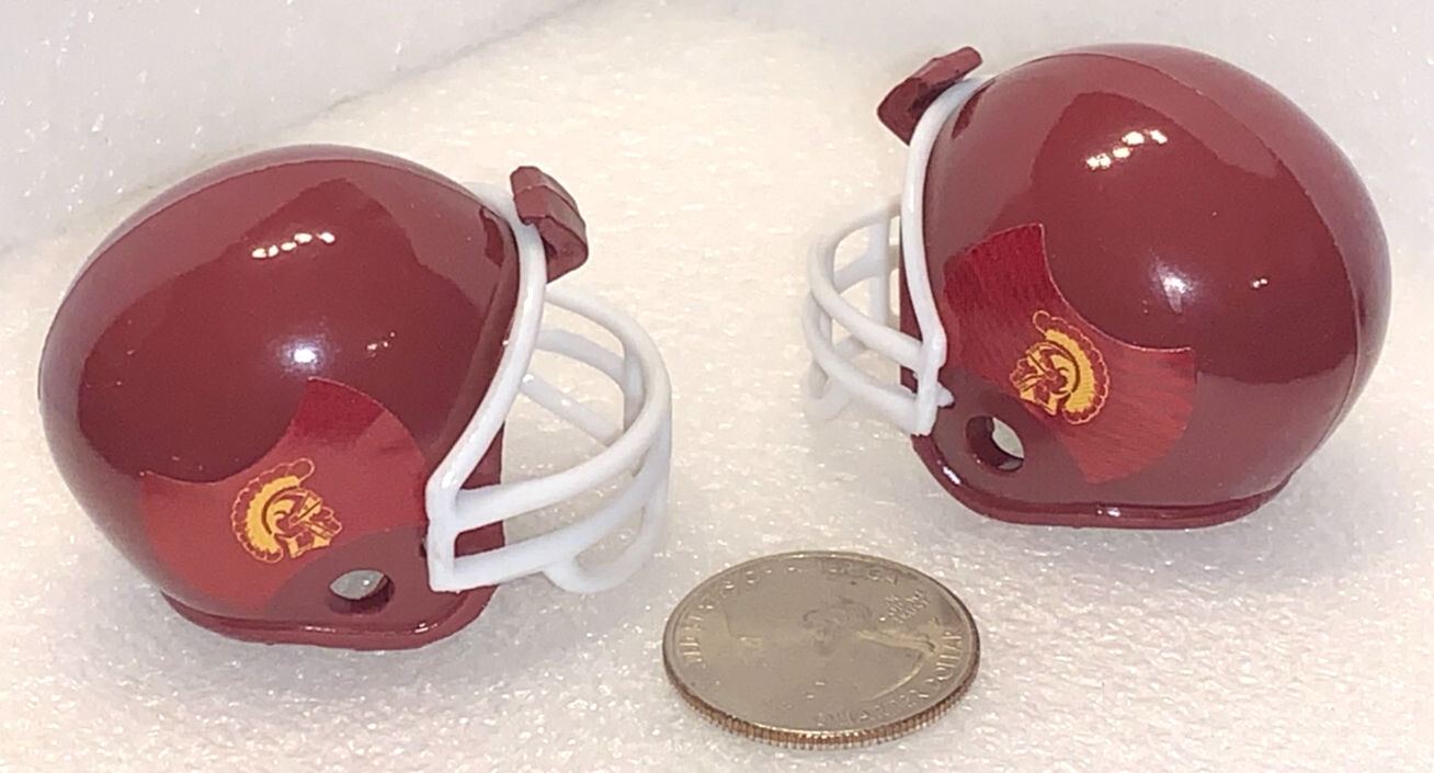 Lot 2 USC Southern Cal Trojans Vintage 1990s Mini Football Gumball ...
