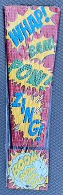 DC Comics Metal Sign Wall Decor Exclamation Point BOOM ZING POW 10" X 5 ...