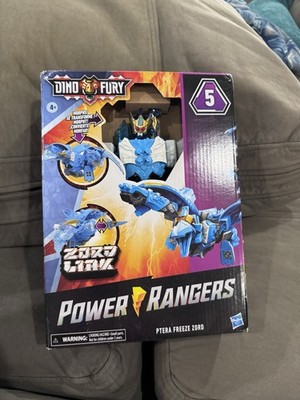 Power Rangers Dino Fury Ptera Freeze Zord - blue Zoro Link | eBay