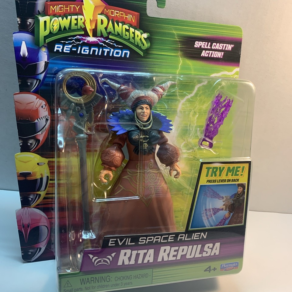 Mighty Morphin Power Rangers Evil Space Alien Rita Repulsa Action ...