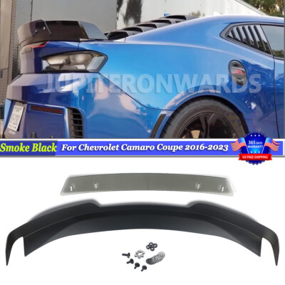 2PCS For Chevy Camaro LT1 RS 2016-22 Rear Spoiler Decklid Wickerbill ...
