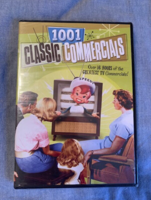 1001 Classic Commercials (DVD) BRAND NEW - MILL CREEK - OVER 16 HOURS ...