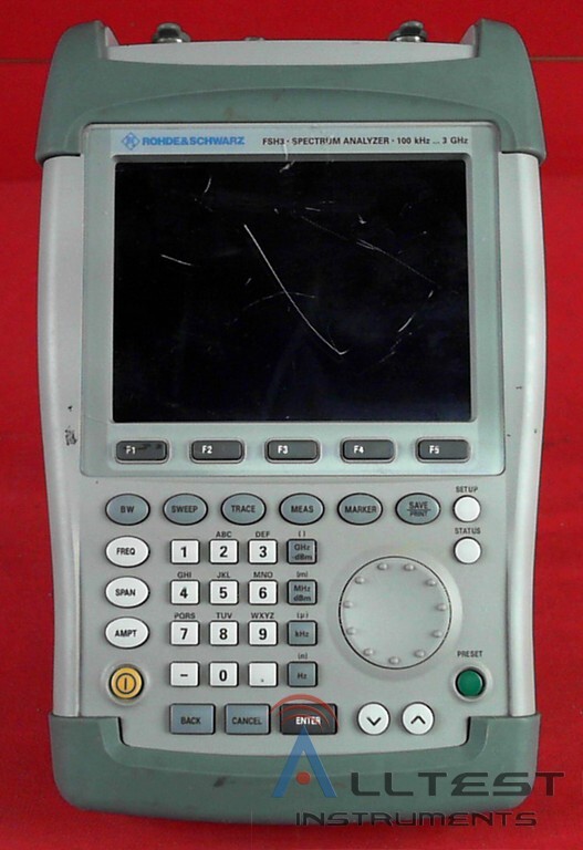 Rohde & Schwarz FSH3.13 Mobile Spectrum Analyzer (FSH3) (1145.5850.13 ...