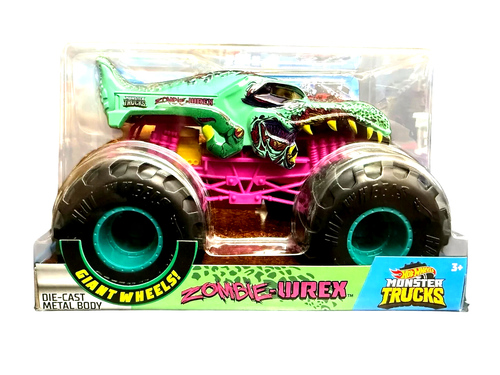 Hot Wheels Monster Trucks Zombie-Wrex Diecast Car New | eBay