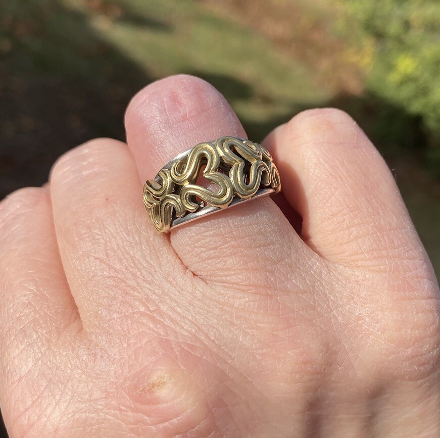 SLANE & SLANE 18k Yellow Gold 925 Sterling Silver Signature Collection ...