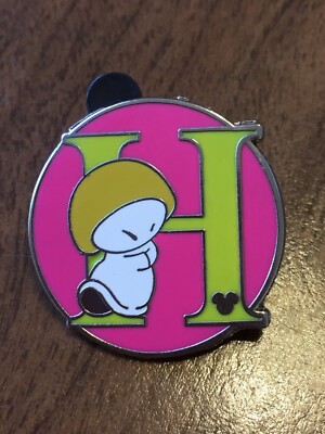 Disney Pin Hidden Mickey Series Alphabet H Hop Low Fantasia F | eBay