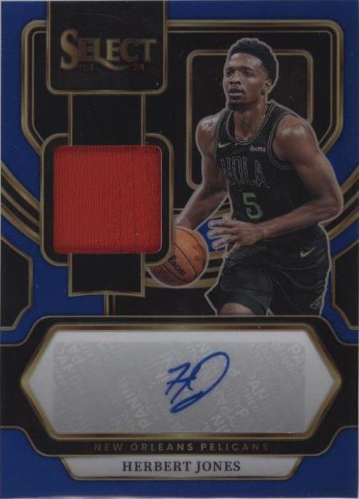 2023-24 Panini Select - Autographed Memorabilia Herbert Jones #AM-HER ...