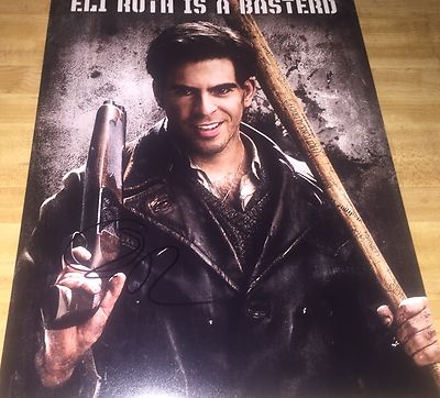 Eli Roth Inglorious Basterds Hand Signed 10x13 Autographed Photo w/COA ...