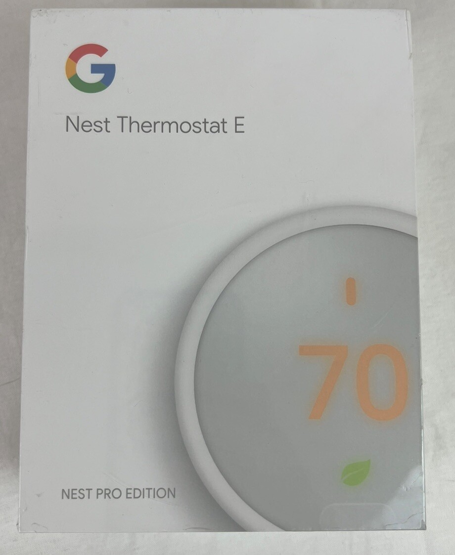 Nest Thermostat E T4001ES Programmable Thermostat - White for sale ...