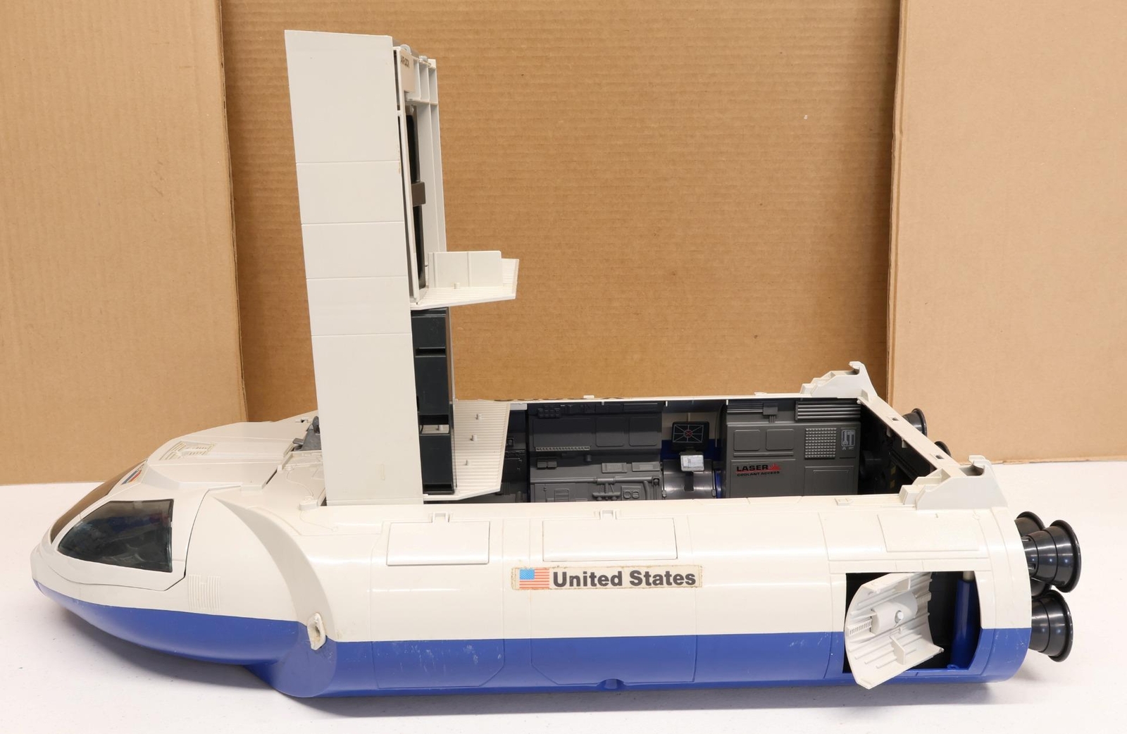 Defiant Space Shuttle Complex Gantry Crawler Near Complete GI Joe 1987 ...