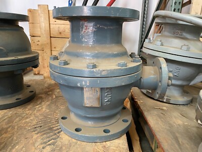 6" 150 Flanged End Ball Valve FP Full Port, No Handle - KUKA CBA15-BG ...