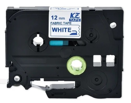 KZe-FA3 BROTHER P-Touch Compatible TZ/TZe Fabric Iron-On Tape Blue on ...