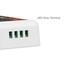 Mi Light 2.4G Wireless RF Remote 4zone WiFi RGBW WW/CW RGB LED Strip ...