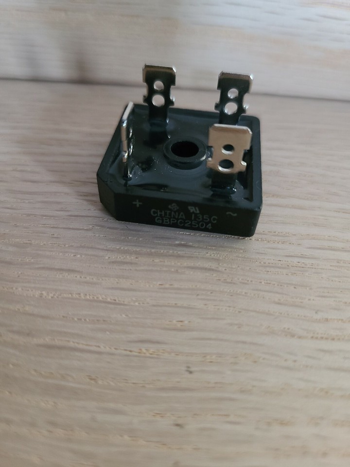 Diode Bridge Rectifier 2 Pieces - GBPC2504 25A Amp 400V Volt NOS | eBay
