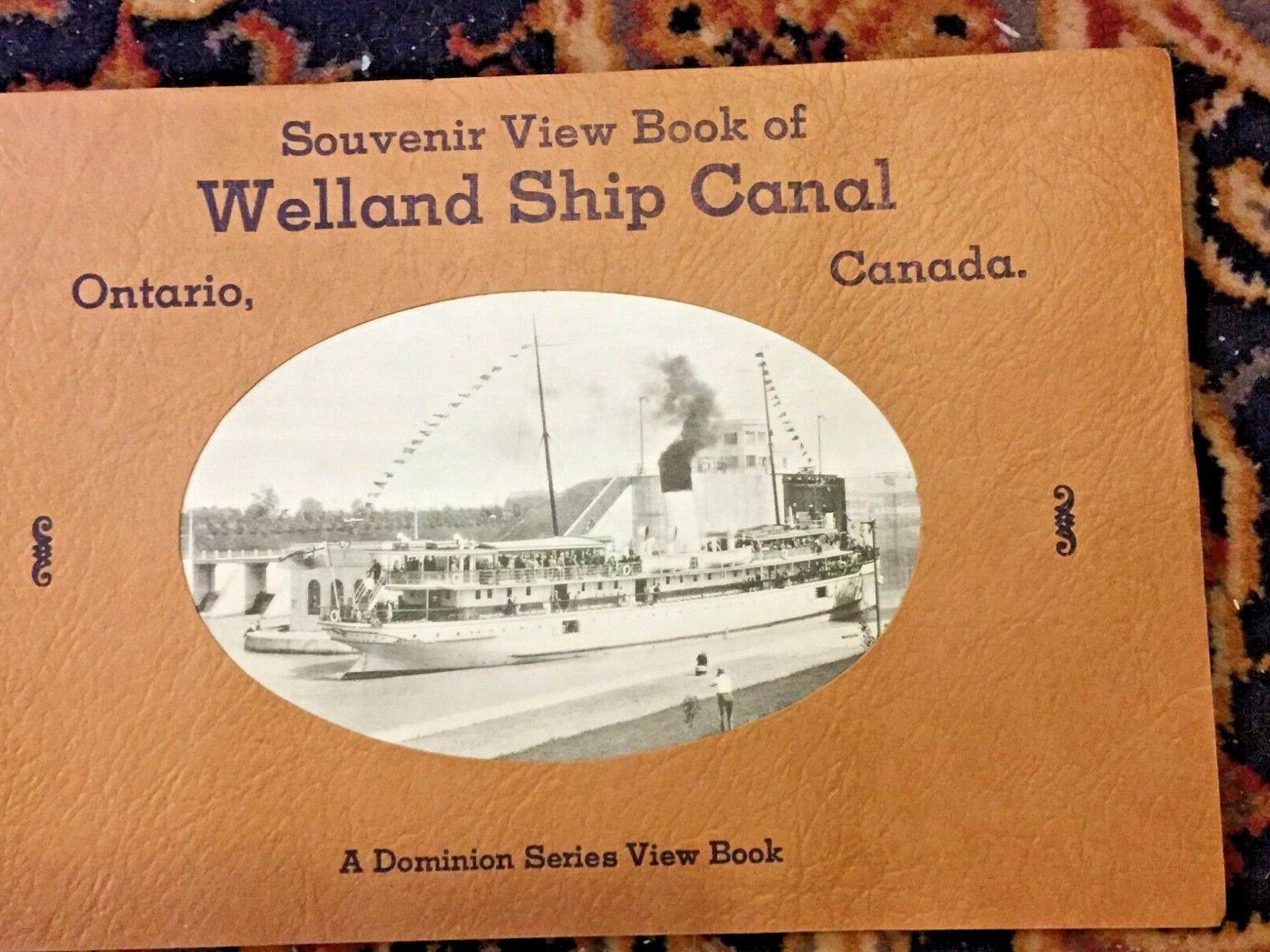 Vintage Welland Ship Canal Thorold Ontario Souvenir View Book | eBay
