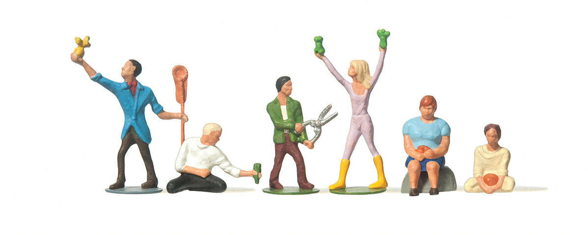 Finely hand-painted HO scale figure sets - Merten | eBay