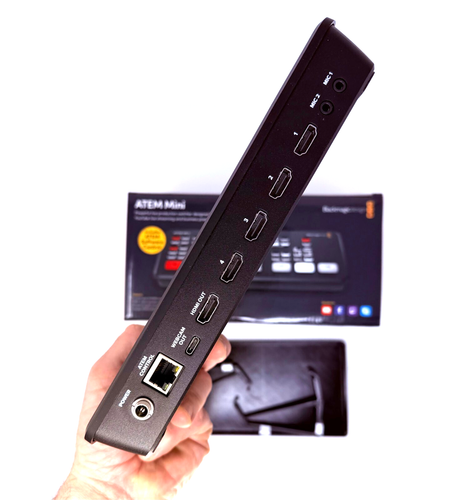 Blackmagic ATEM Mini HDMI Live Stream Video Switcher (Extra Stand and ...