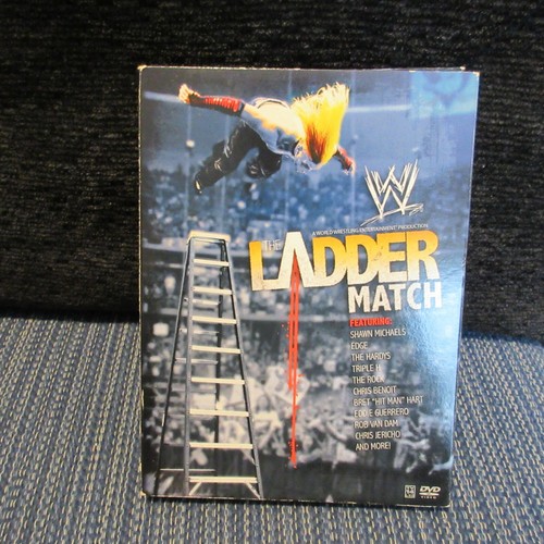 WWE : The Ladder Match DVD 3-Disc Set WWF Hardy and Dudley Boys VERY ...