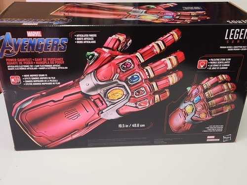Marvel Avengers Legends Series Iron Man Gauntlet Articulated Fingers ...