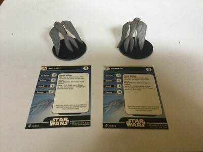 2 x Shyrack large Star Wars Miniatures +Card | eBay Australia