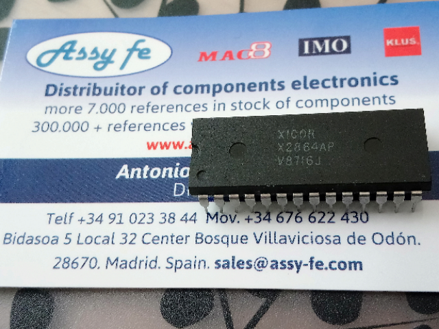 X2864AP IC DIP28 EEPROM, 8K x 8, 28 Pin CIRCUIT X 2864 AP XICOR 28 ...