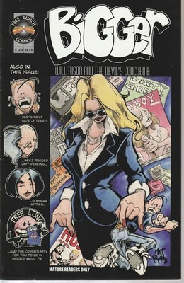Free Lunch Comics Bigger: Will Rishon And The Devils Concubine (1998 ...