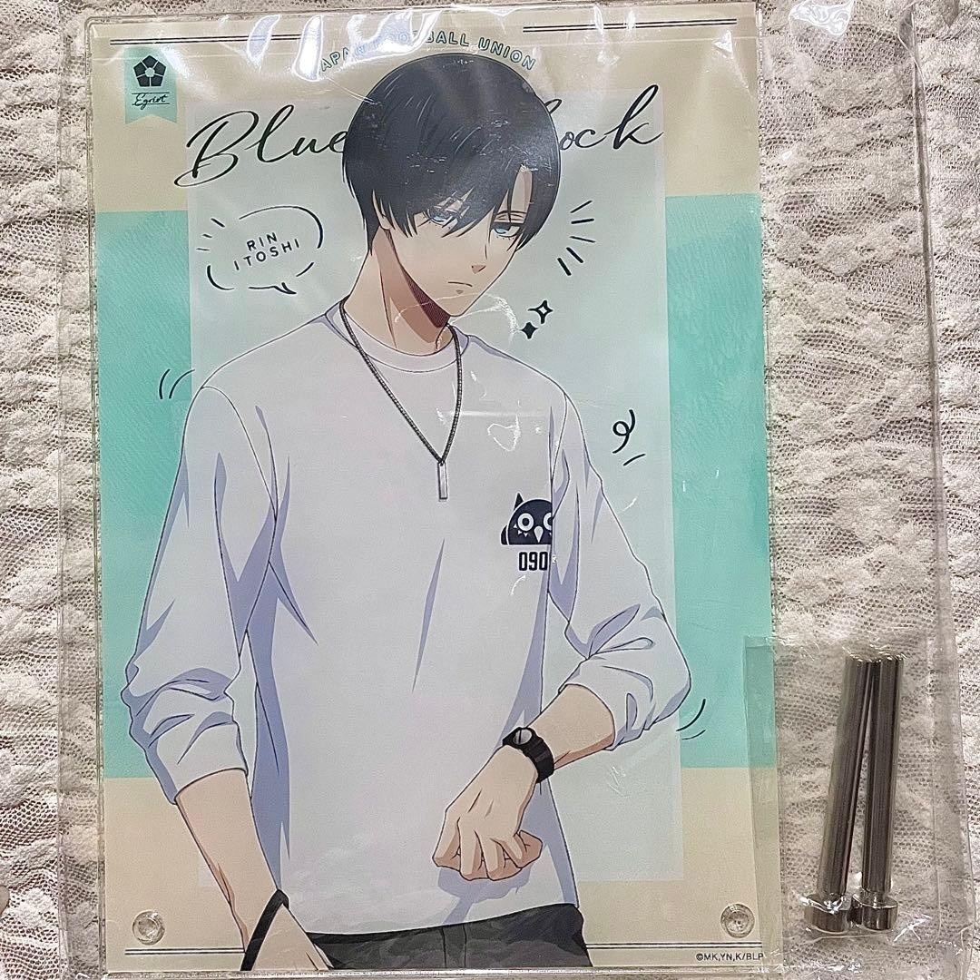 Blue Lock Rin Itoshi Animate A5 Acrylic Panel Date ver. | eBay