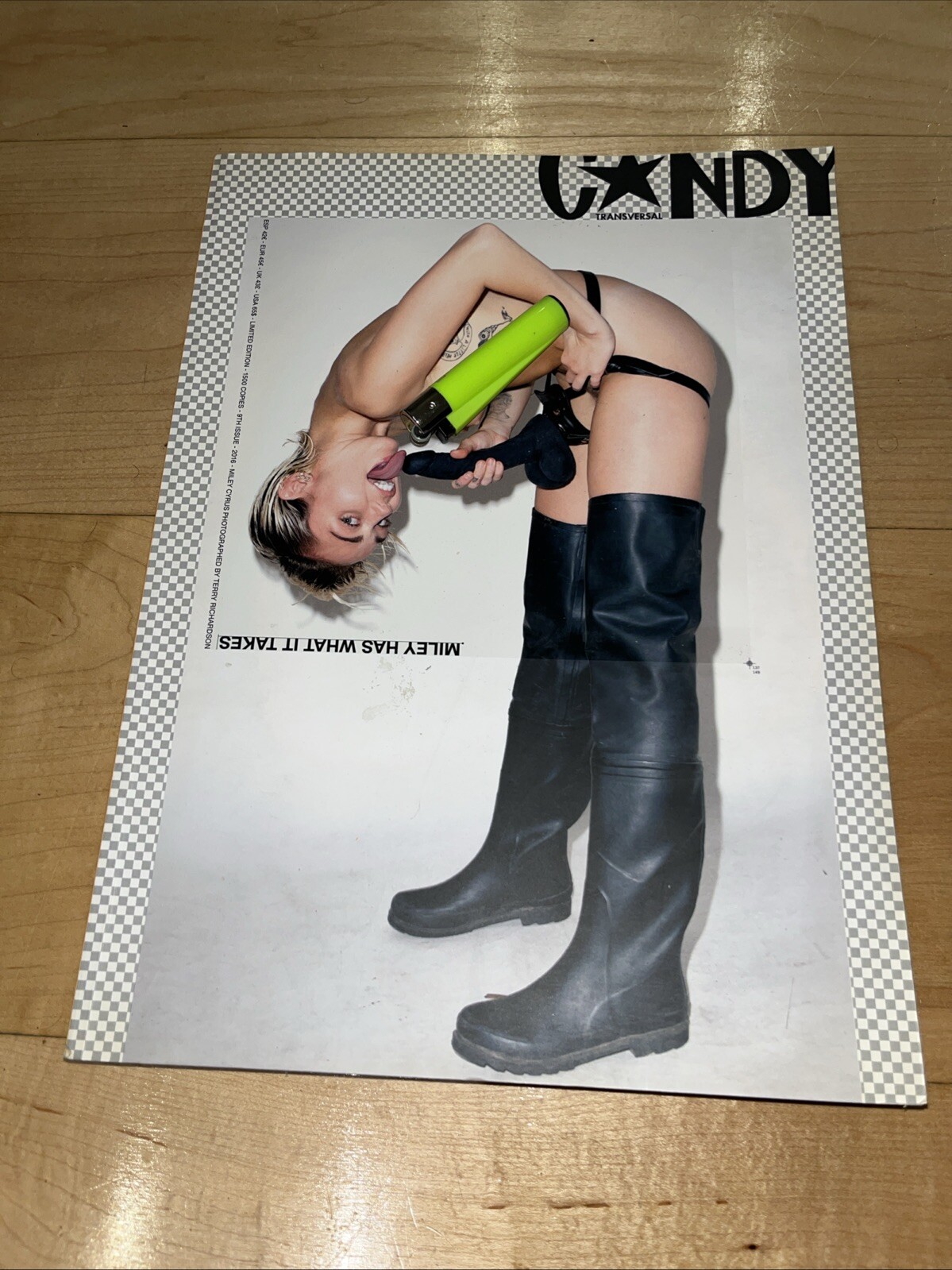 Miley Cyrus Candy Magazine Miley Has What It Takes 2016 Terry ...