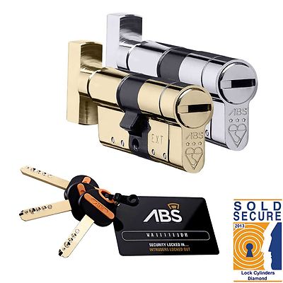 Avocet ABS Security Thumb Turn Euro Cylinder UPVC Door Lock Anti Snap ...