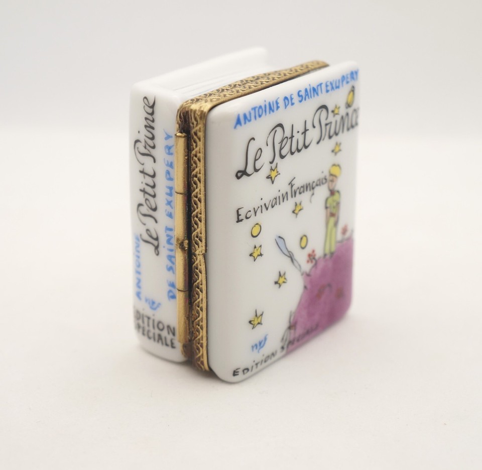 Little Prince French Limoges Box Antoine DeSaint Exupery Book Le Petit ...
