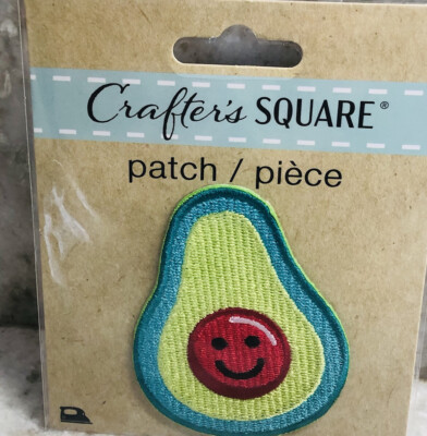 Graft’s Square patch-Avocado iron-on. ShipN24Hours | eBay