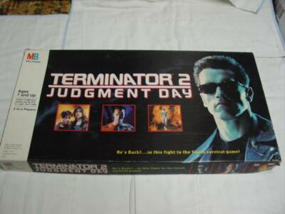 Milton Bradley 1991 : Terminator 2: Judgement Day - Terminator Board ...