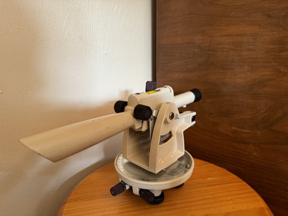 David White Instruments Meridian LT6 900 Surveyor Transit with Hard ...