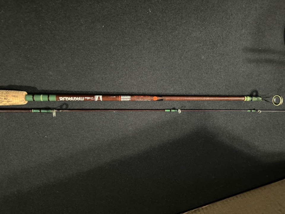 Vintage Kencor XL-2 Tenfew Magnaglas 5’8” 2 Piece Trout Rod 2-4 LB | eBay