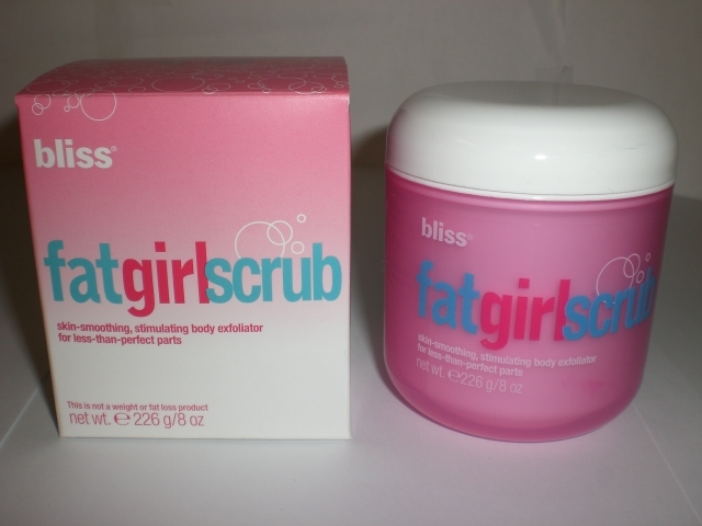 BLISS FAT GIRL SCRUB SKIN-SMOOTHING STIMULATING BODY EXFOLIATOR 8.0oz ...